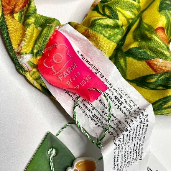 FARM Rio | Swim | Farm Rio Caipirinha Knotted Bikini Top | Poshmark